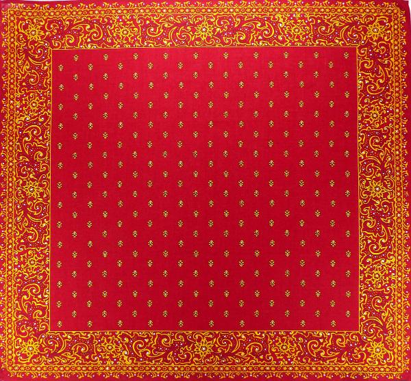 Foulard carré- Foulard rouge - Les Colorades